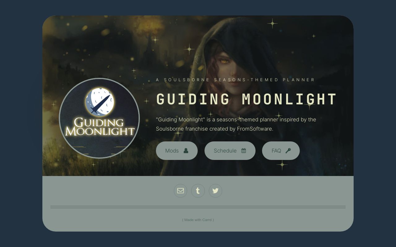 Guiding Moonlight Planner